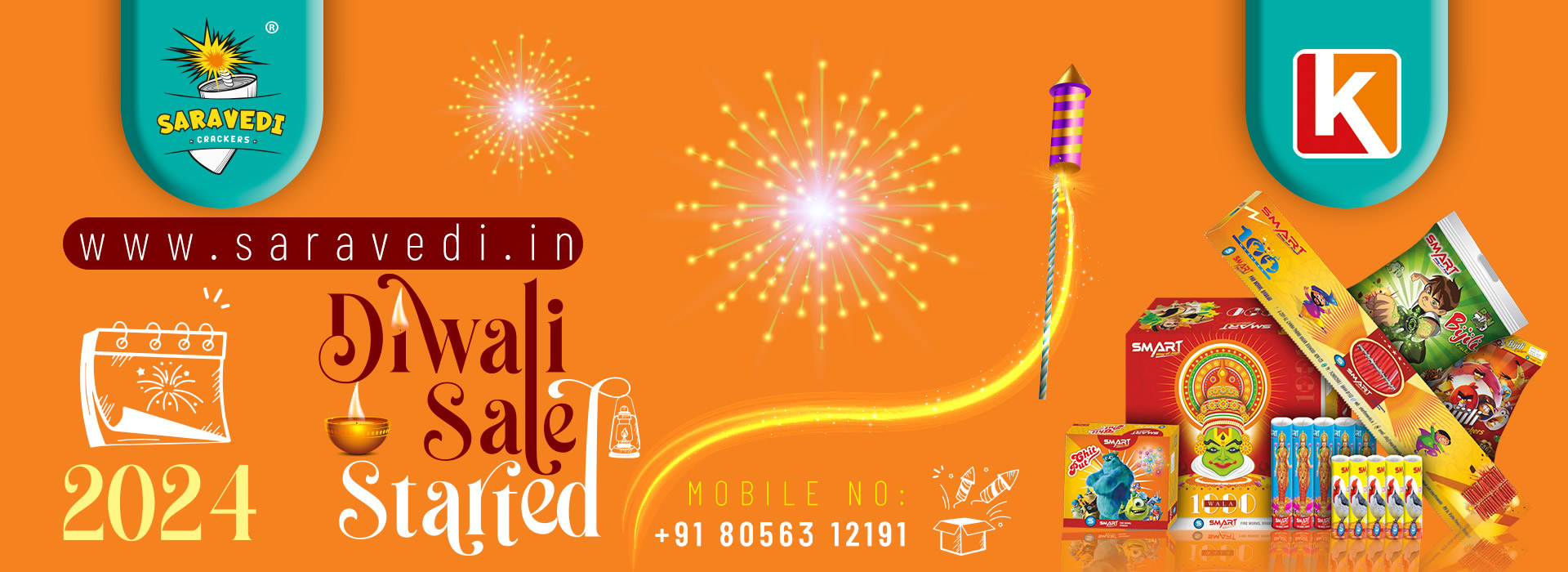 Saravedi - Buy Crackers Online, Sivakasi Fireworks Showroom / Crackers ...